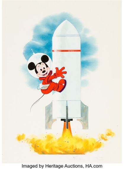 Paul Wenzel | Rocket Mickey | MutualArt