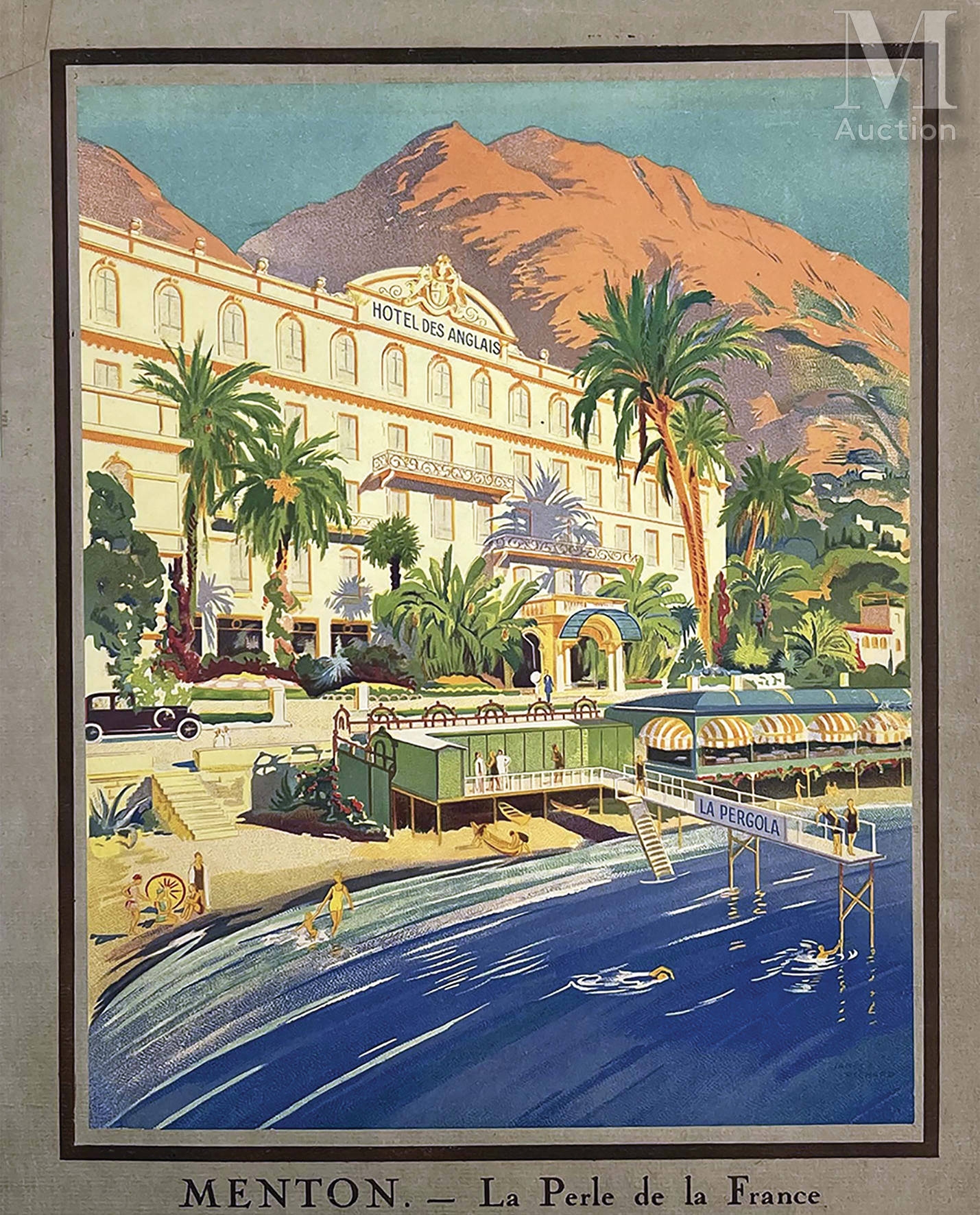 James C. Richard | Menton la Perle de la France Hotel des Anglais La ...