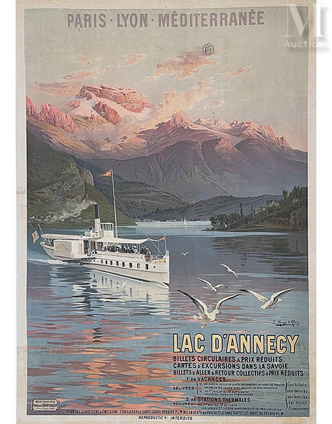 Frederic Hugo d'Alési | Le Lac D'Annecy PLM (1900) | MutualArt