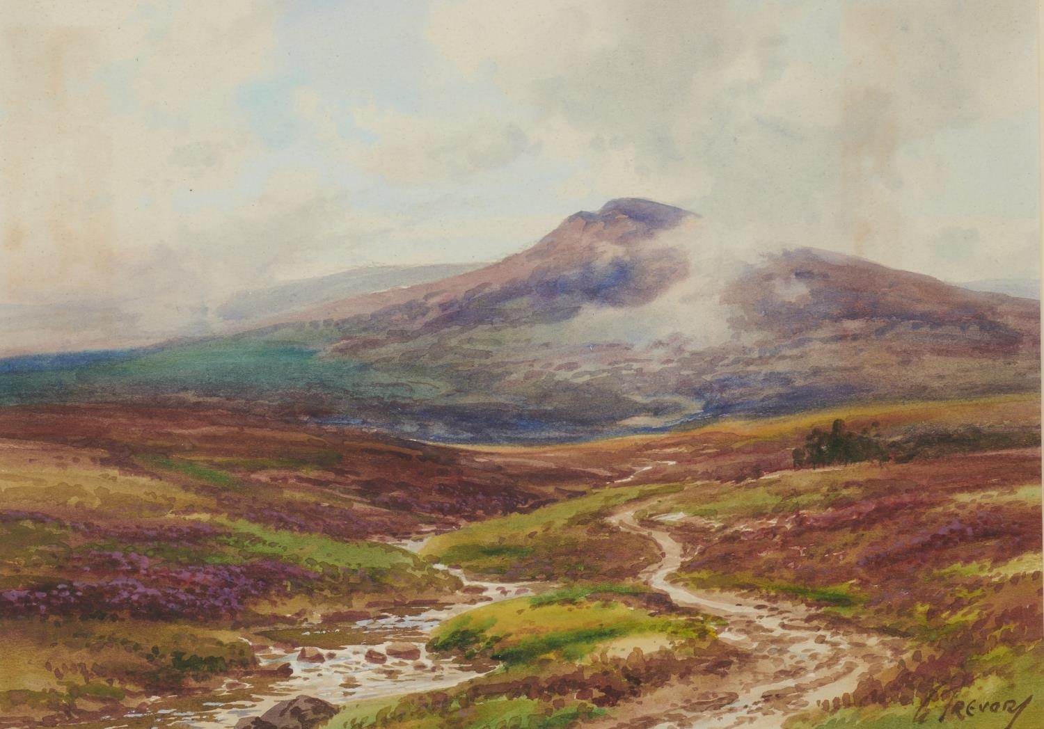 George Trevor | GEORGE TREVOR (FL 1920S/40S) THE MOOR AT KILLIN ...
