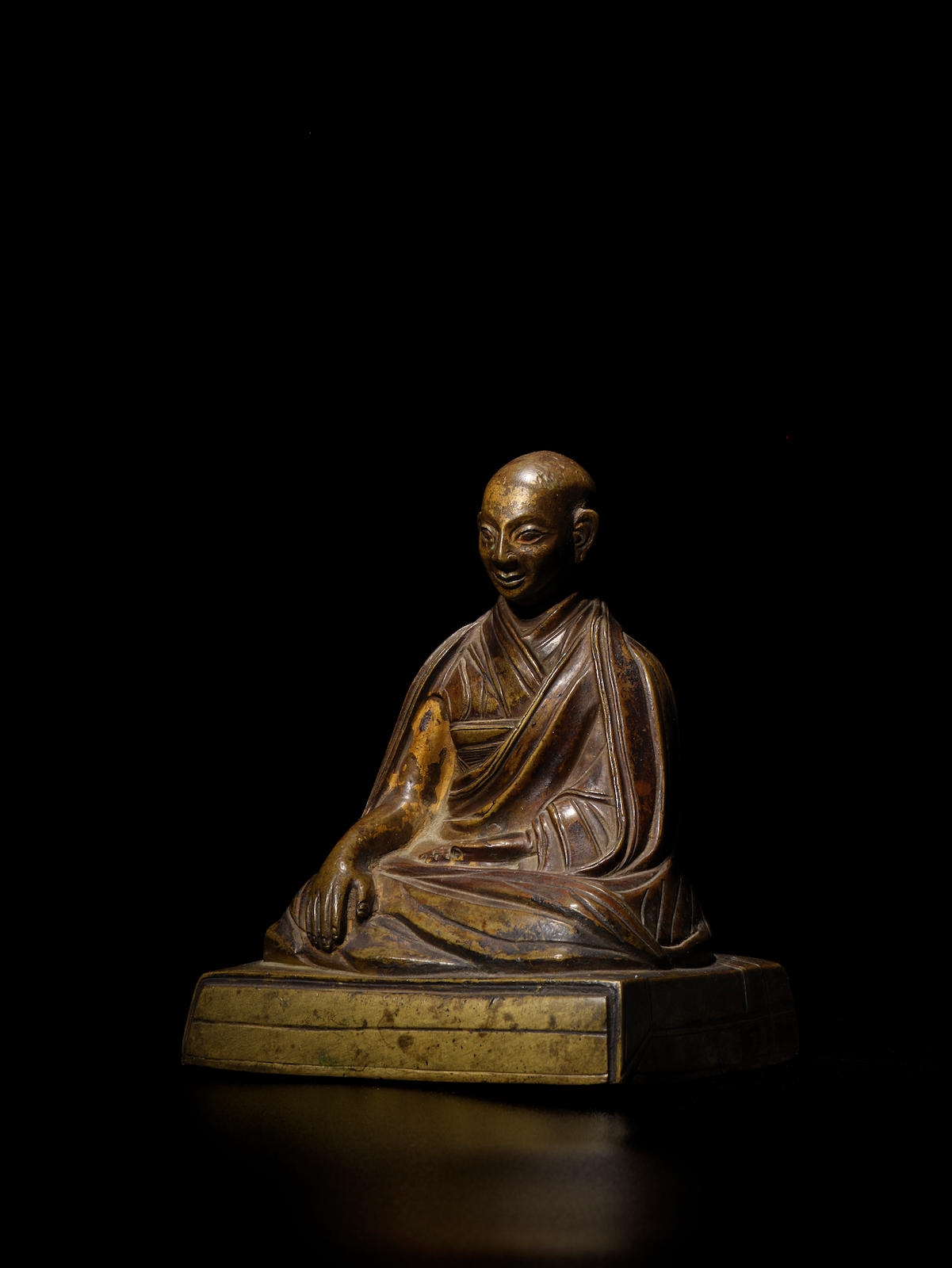 Tibetan School, 17th Century | A COPPER ALLOY FIGURE OF THE FIRST ...
