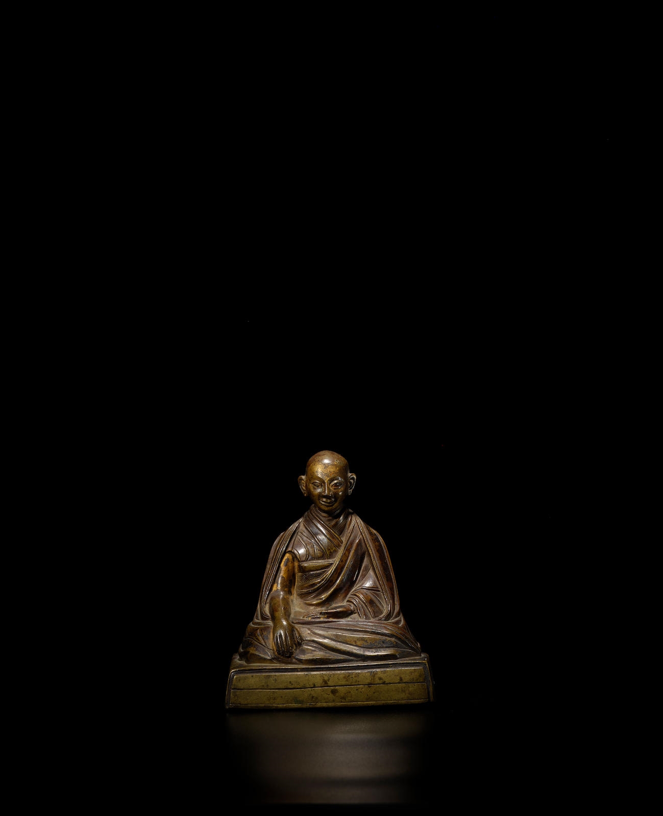 Tibetan School, 17th Century | A COPPER ALLOY FIGURE OF THE FIRST ...