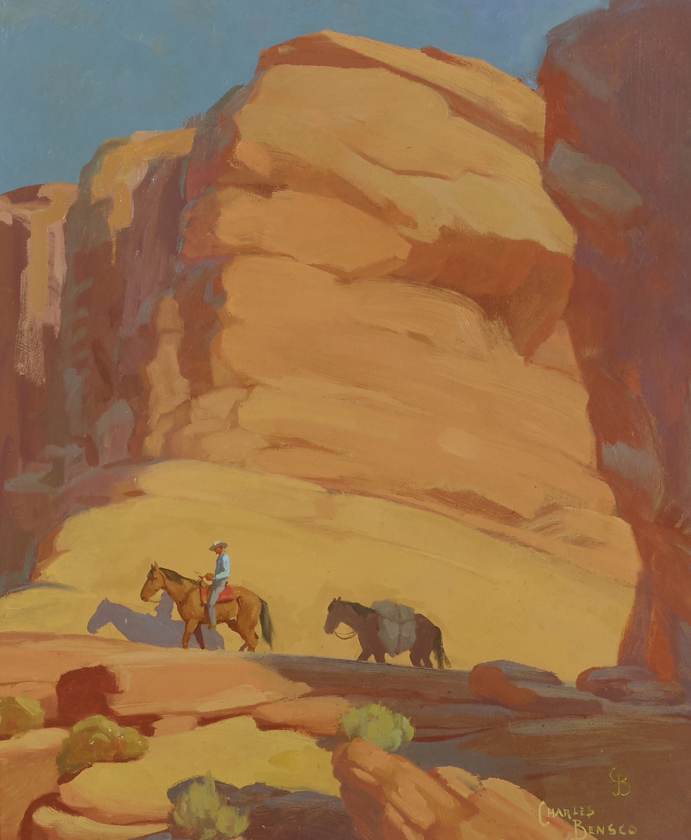 Charles Bensco | Canyon Trail | MutualArt