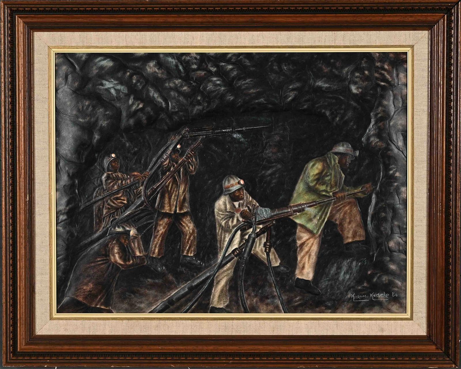 Mizraem Maseko | Gold Mining in South Africa (1984) | MutualArt
