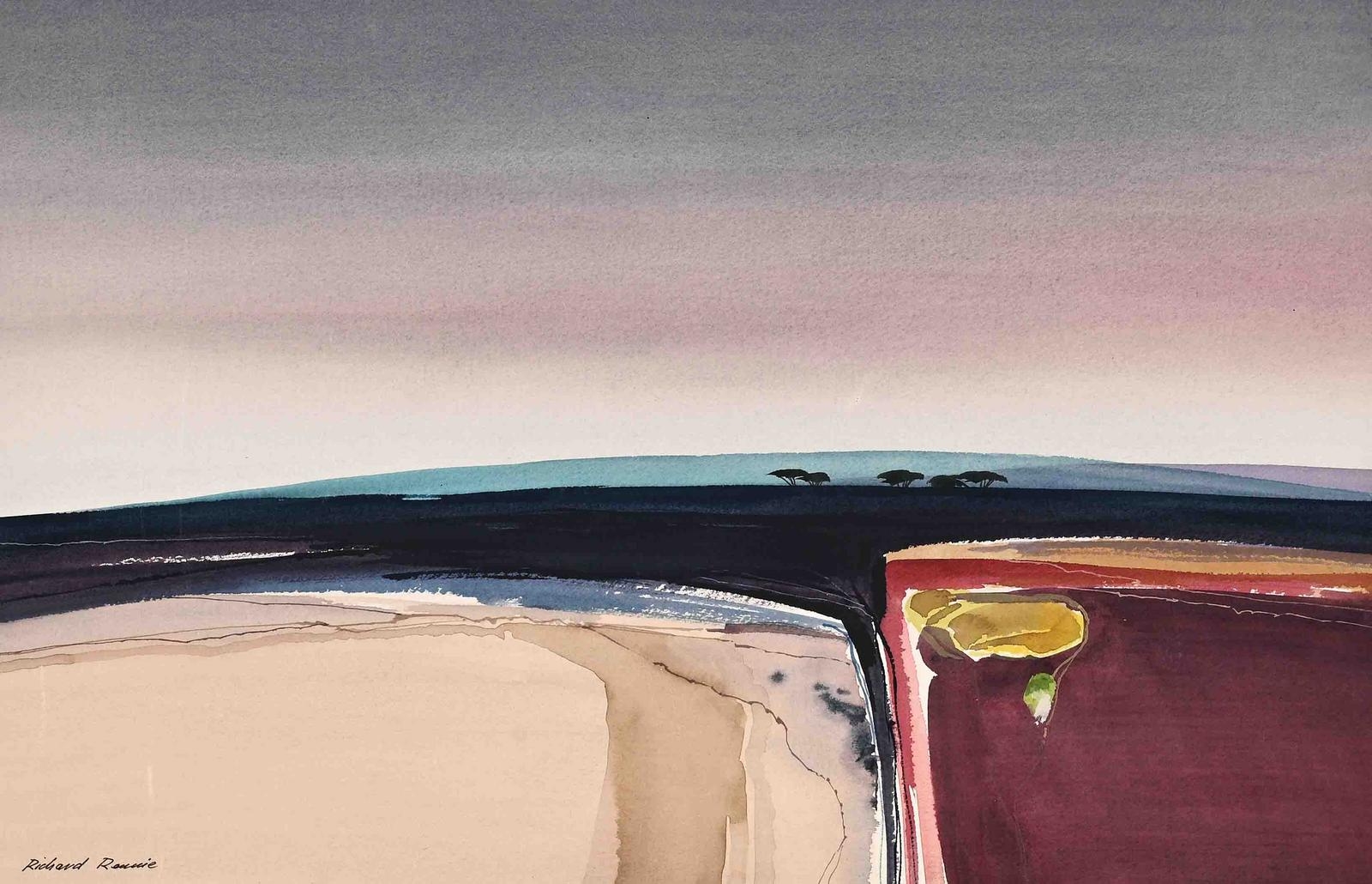 Richard Alexander Rennie | Landscape with Acacia Trees | MutualArt