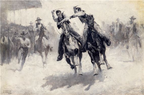 Grattan Condon | Quirts Flying (1925) | MutualArt