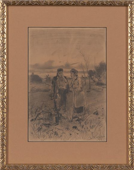 Vladimir Makovsky | Two Peasant Women | MutualArt