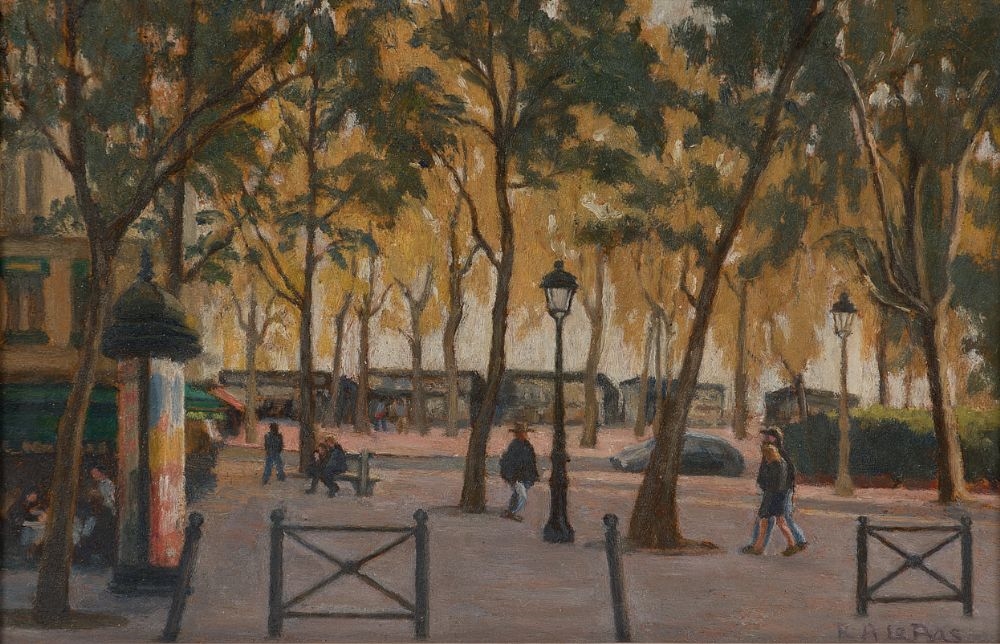Rachel Ann le Bas | STROLLING IN PARIS | MutualArt
