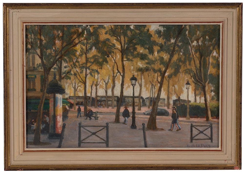 Rachel Ann le Bas | STROLLING IN PARIS | MutualArt