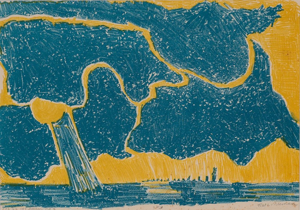 Ruth Freeman | CITY SKYLINE 1962 | MutualArt