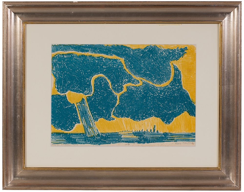 Ruth Freeman | CITY SKYLINE 1962 | MutualArt