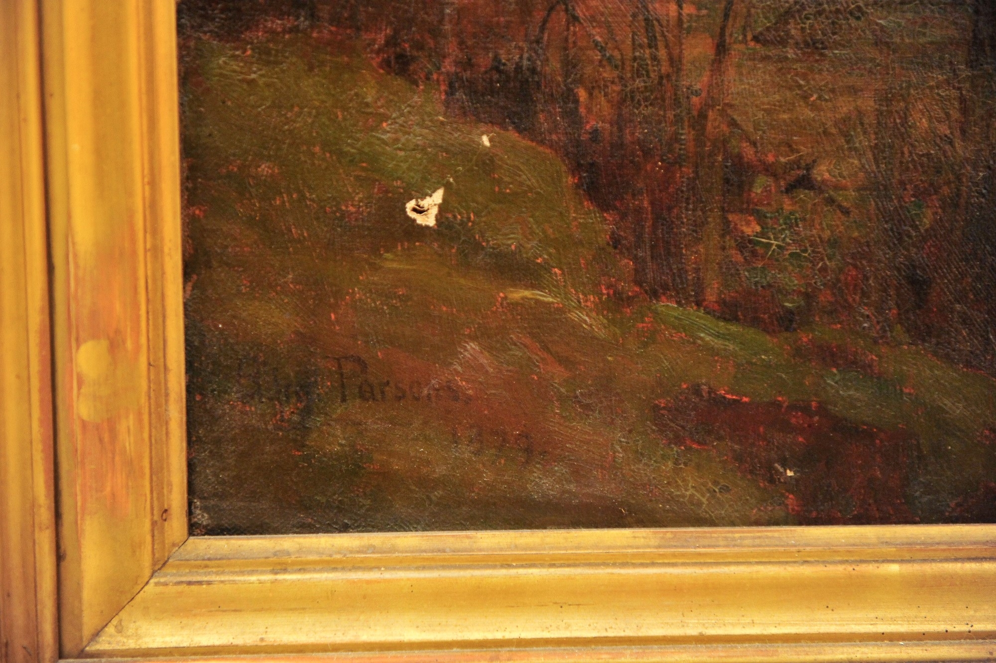 Alfred Parsons | landscape at dusk | MutualArt