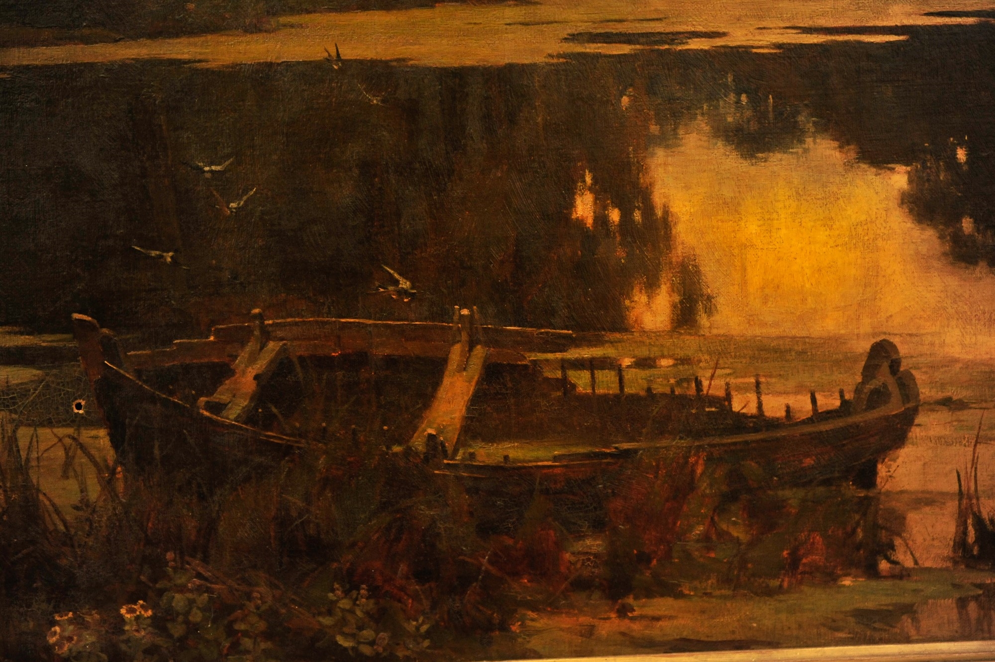 Alfred Parsons | landscape at dusk | MutualArt