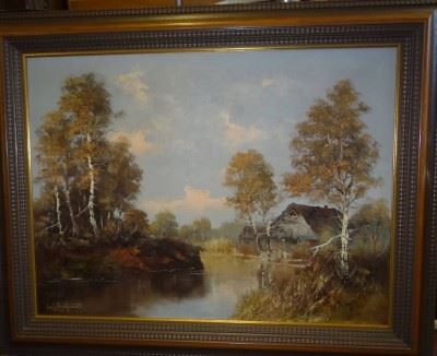 Erich Zimmermann | Bauernhaus an der Hamme | MutualArt