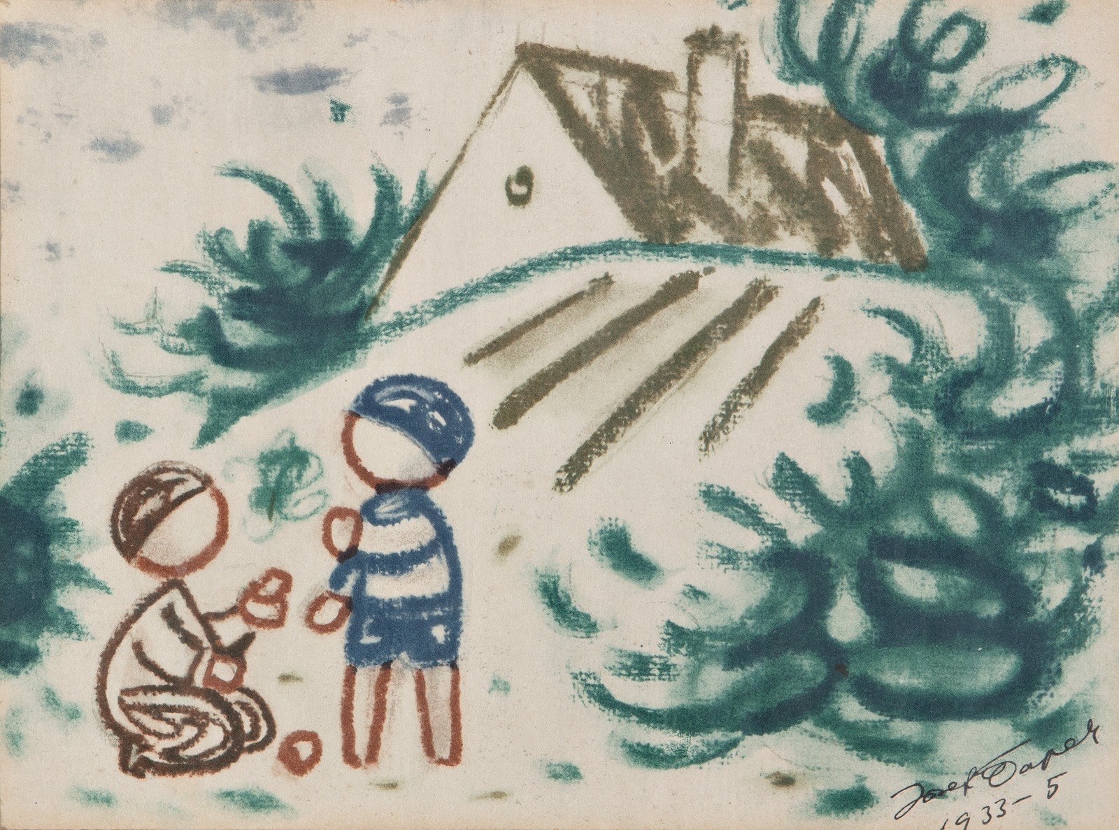 Josef Capek | Jablíčko | MutualArt