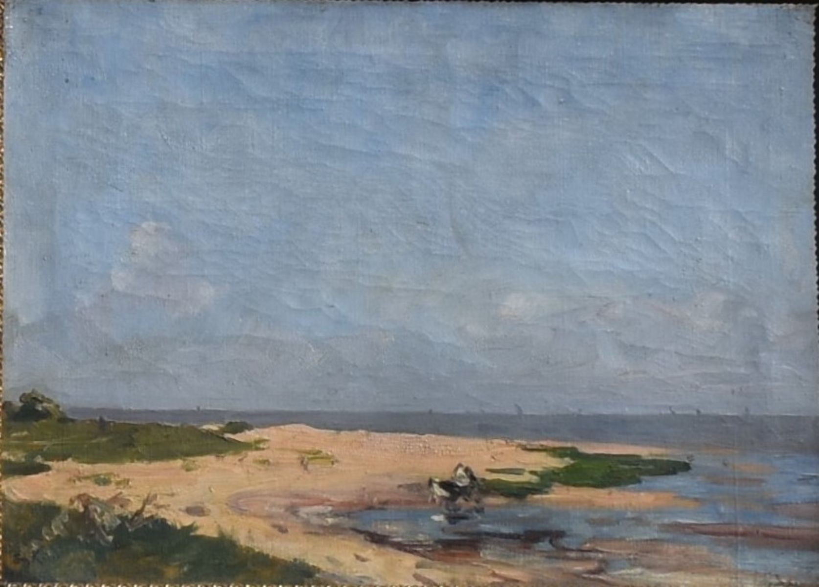 Edzard Koning | Strandgezciht bij de Wadden | MutualArt