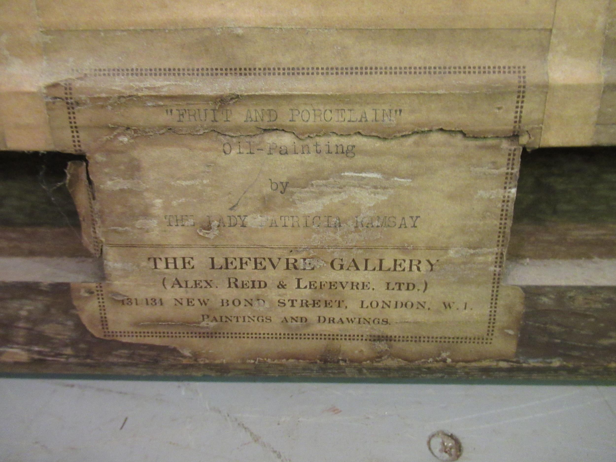 Victoria Patricia Ramsay | still life fruit and porcelain on a table ...