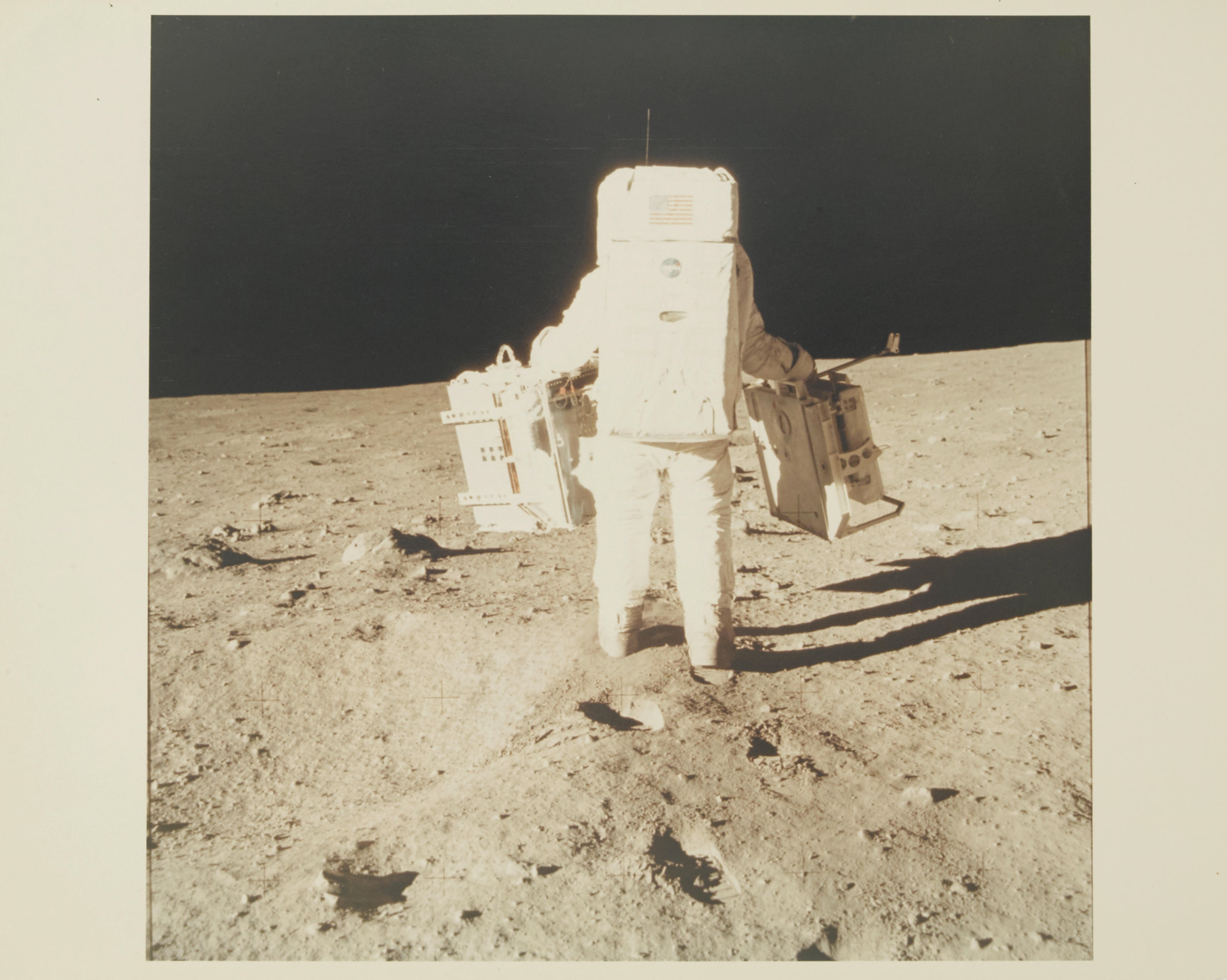 Neil Armstrong | BUZZ ALDRIN DURING LUNAR EVA | MutualArt