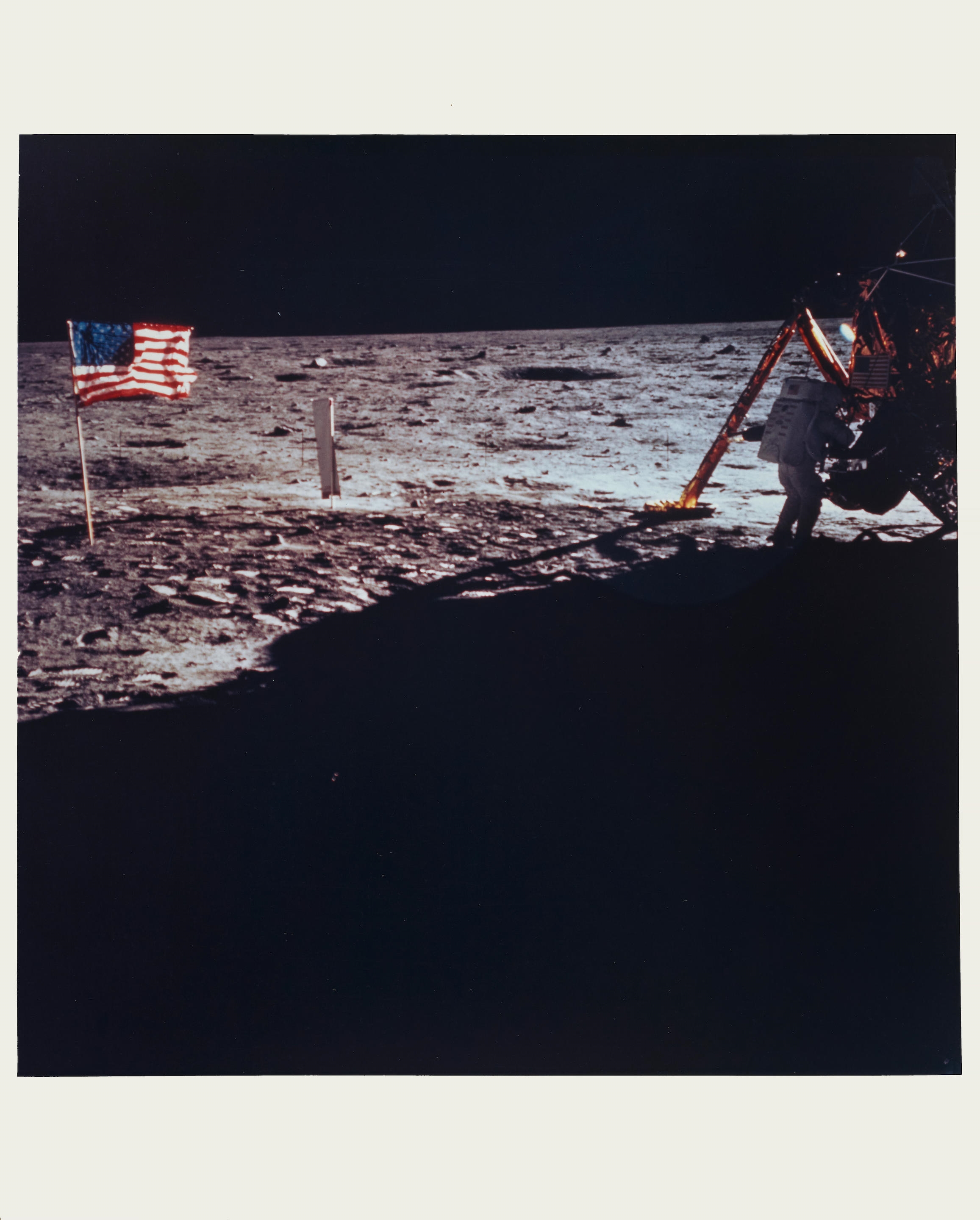 Buzz Aldrin | NEIL ARMSTRONG ON THE MOON | MutualArt