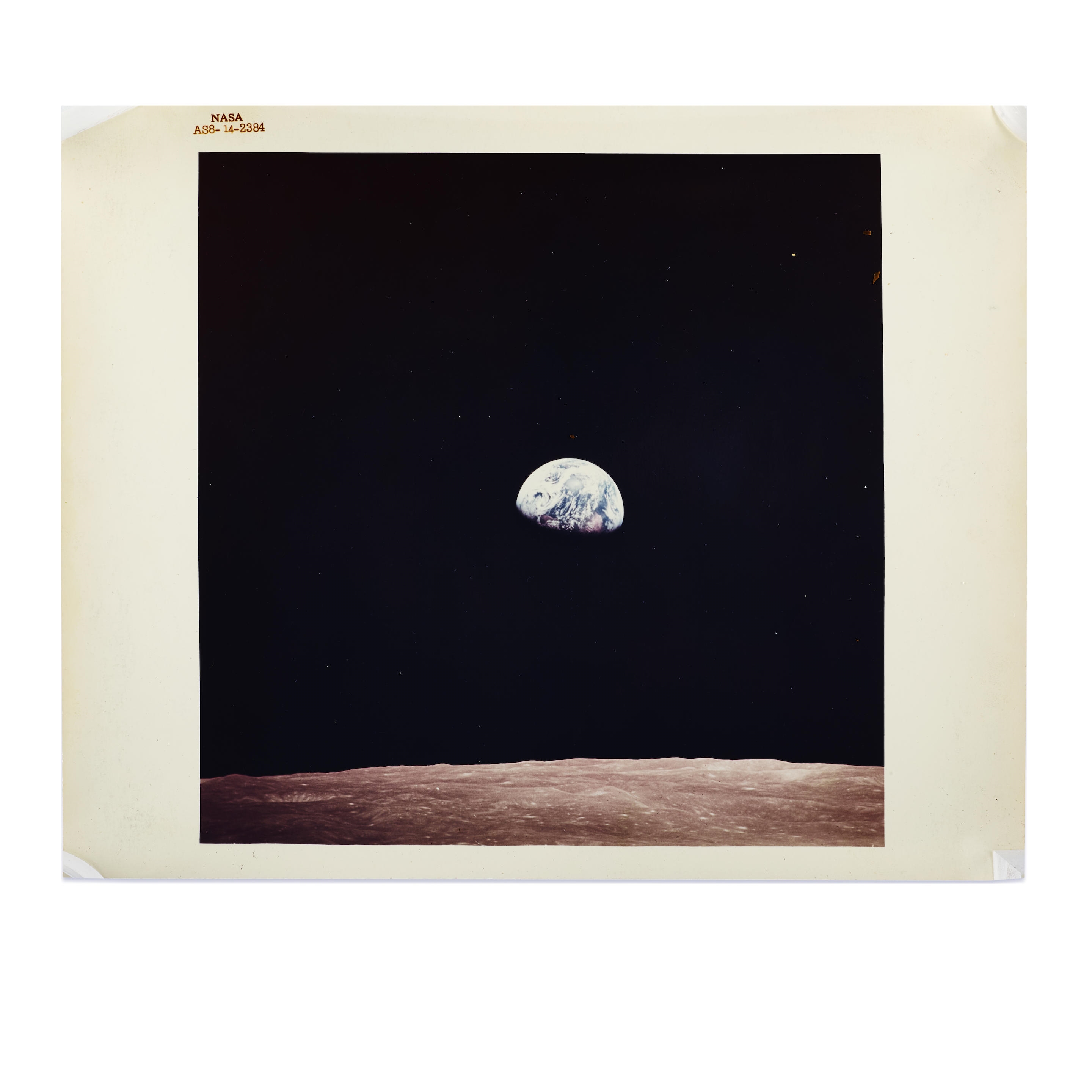 Apollo 8 Earth Rise Nasa