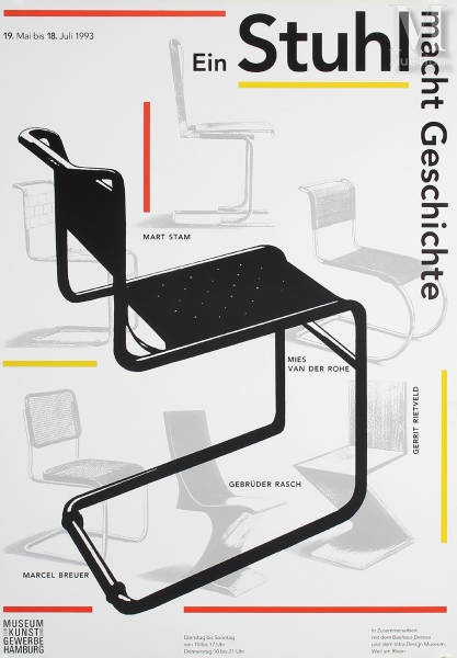 Nicolaus Ott | Eine Stuhl Mart Stam Mies Van Der Rohe Gerrit Rietveld ...
