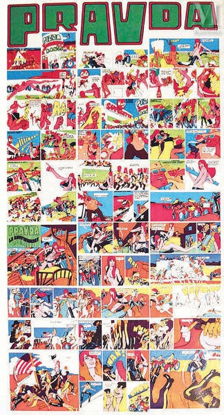 Guy Peellaert | Pravda La Survireuse ! (1968) | MutualArt