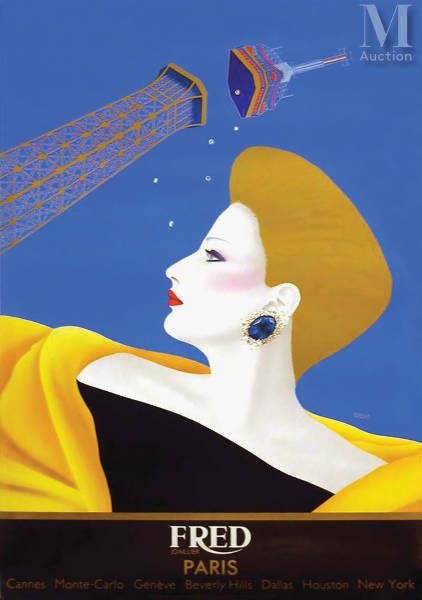 Gerard Courbouleix-Deneriaz | Fred Paris Tour Eiffel (1984) | MutualArt