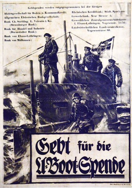 Willy Stöwer | Gebt Fûr Die Uboot Gpende ( Emprunt pour la Fabrication ...