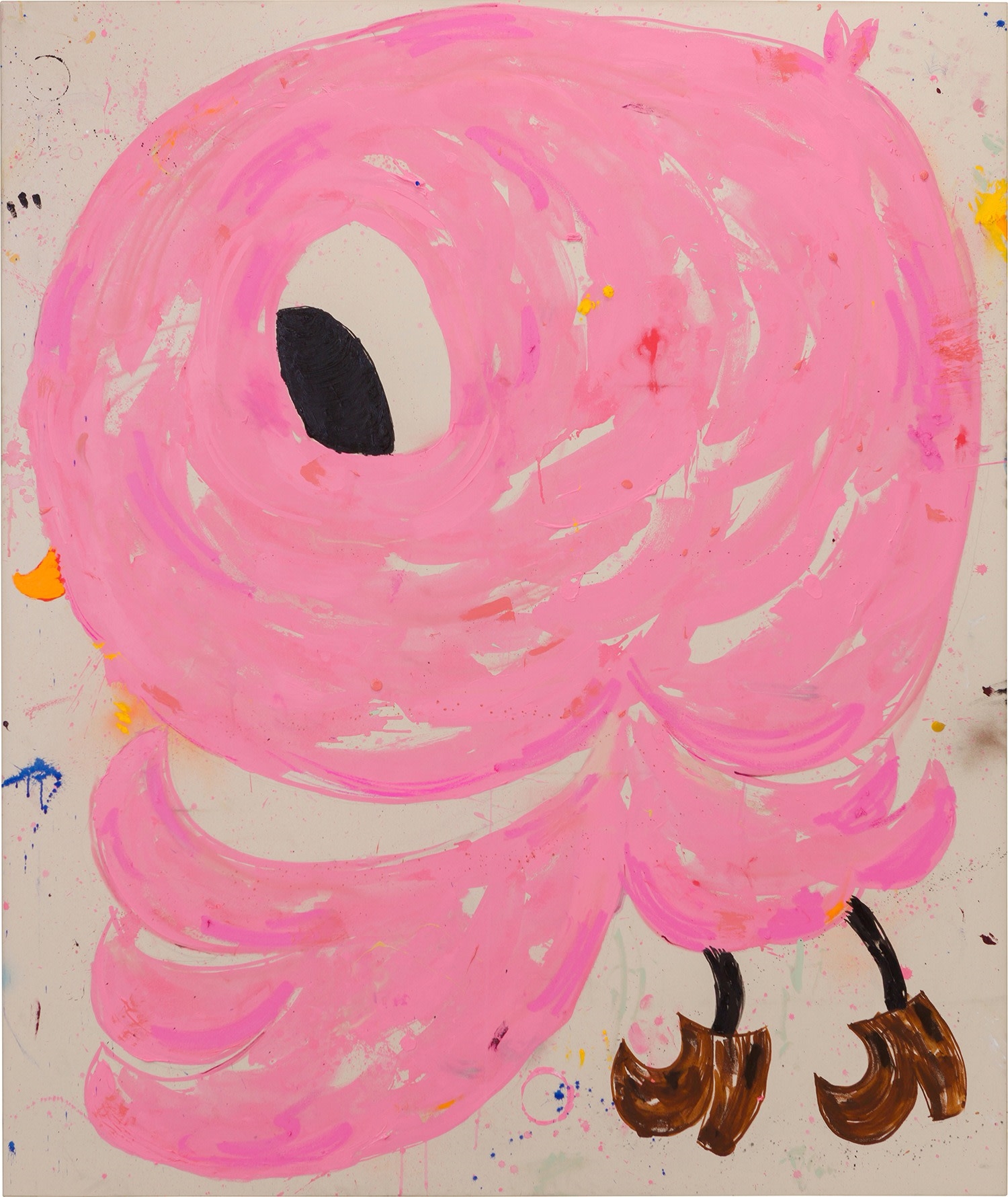 Szabolcs Bozo | Rózsa Csibe (Pink Bird) (2022) | MutualArt