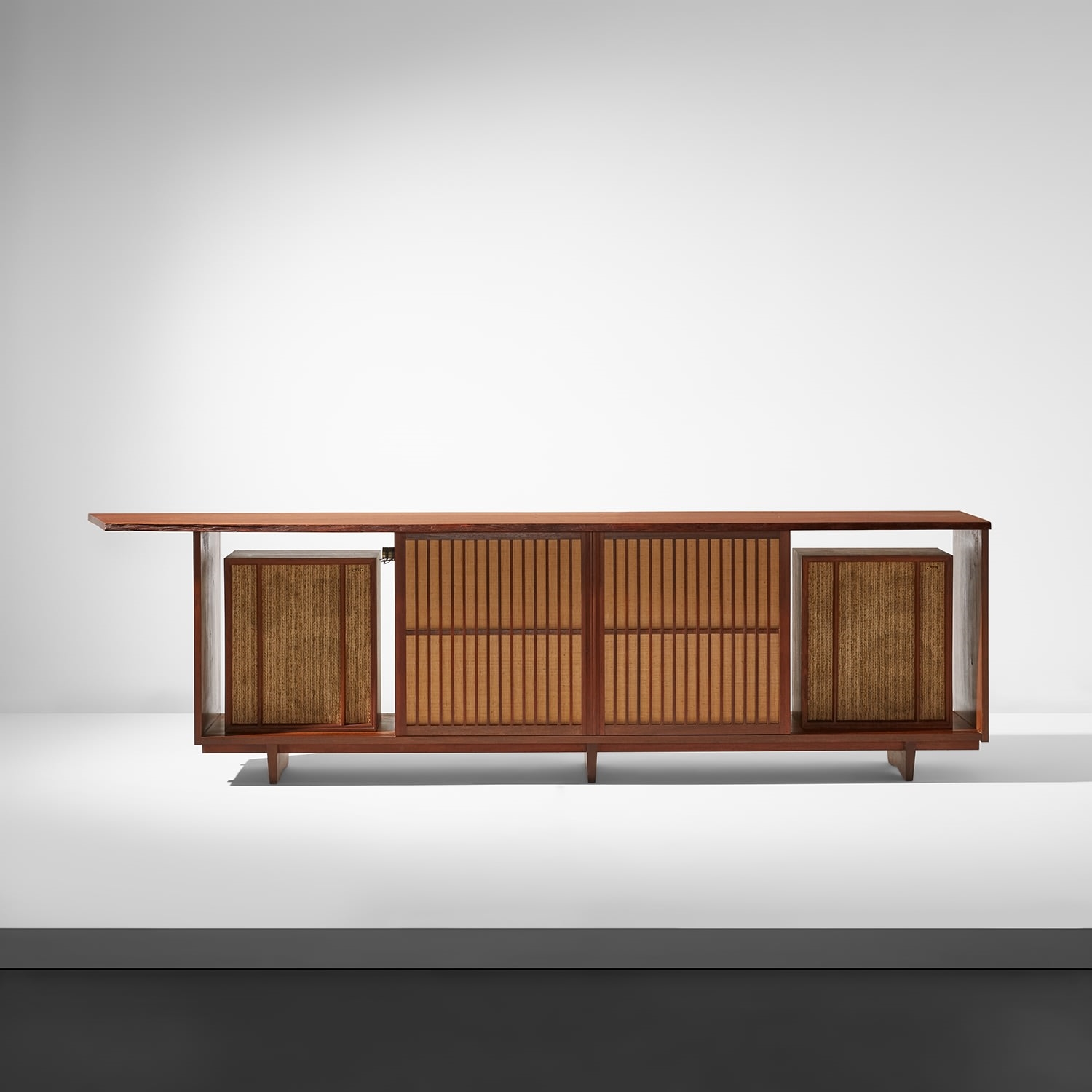 George Nakashima | Custom sliding door cabinet (1961) | MutualArt