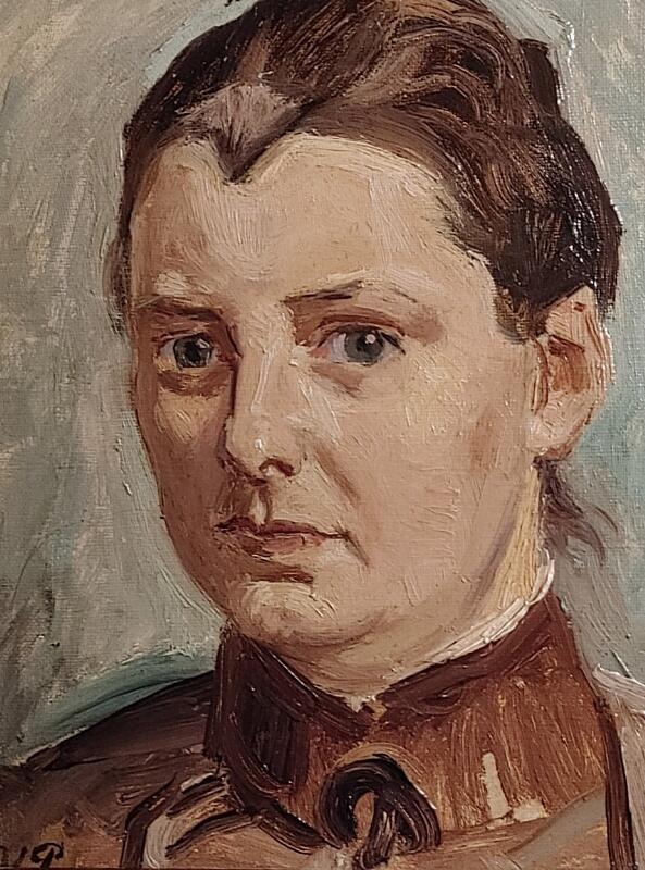 Viggo Christian Frederik Vilhelm Pedersen | Portrait of a woman | MutualArt