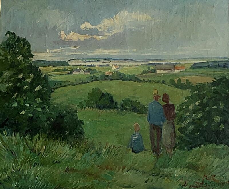 Nis Stougaard | Field landscape | MutualArt