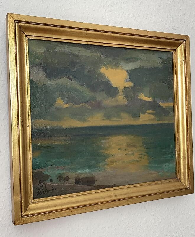 Ejnar August Nielsen | Helsingør Signed monogram | MutualArt