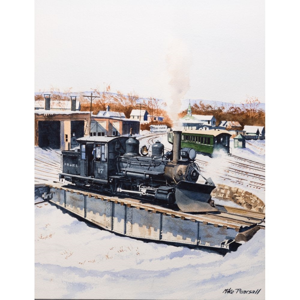 Mike Pearsall | Watercolor Cover Art | MutualArt