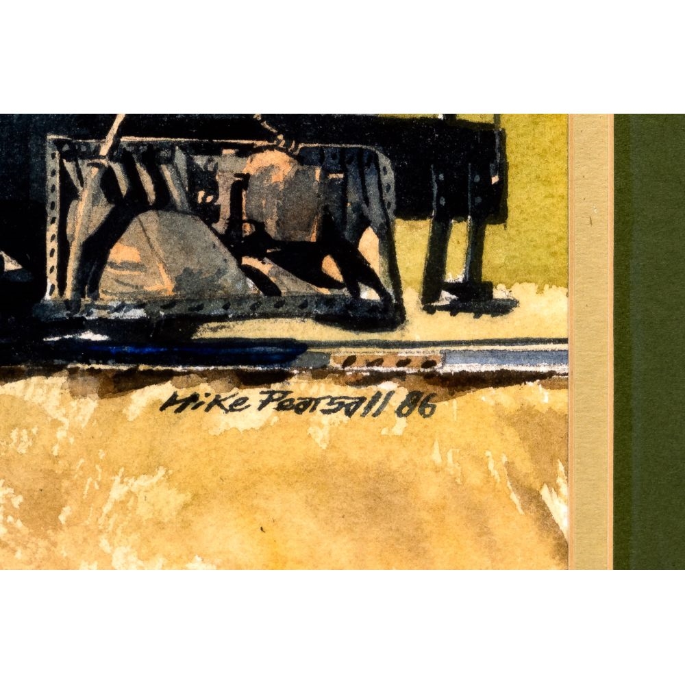 Mike Pearsall | Watercolor Cover Art | MutualArt