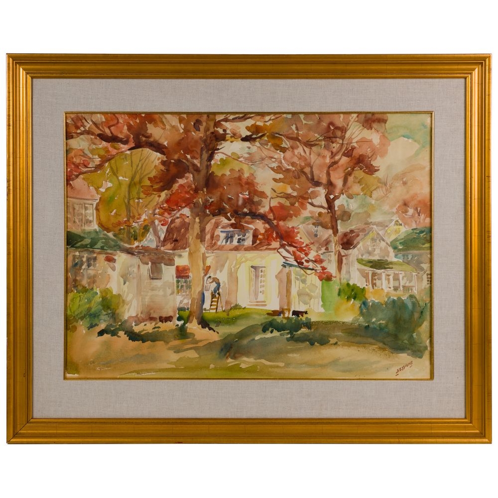 James Sessions | Watercolor on Paper | MutualArt