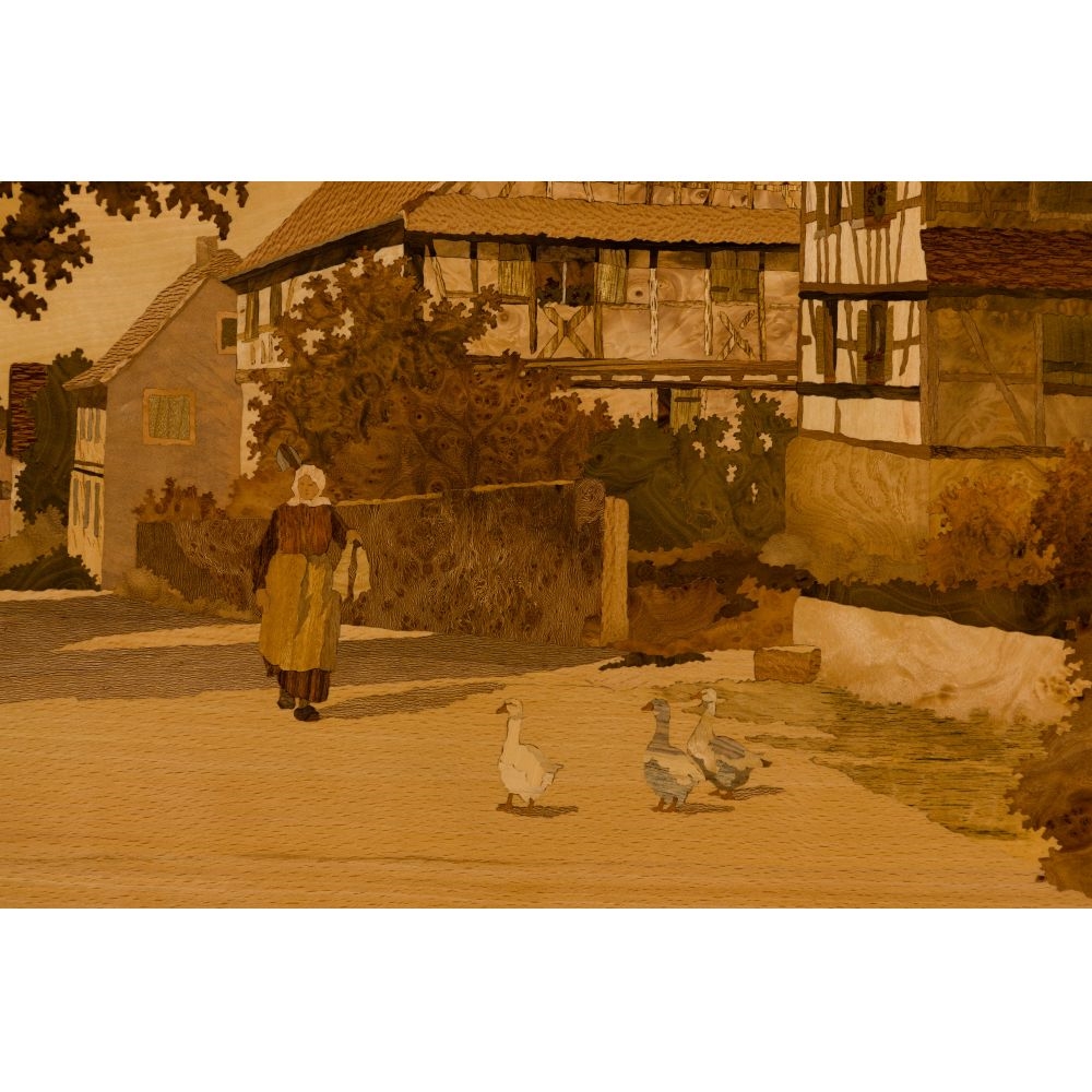 Charles Spindler | (After) Marquetry Panel (1990) | MutualArt