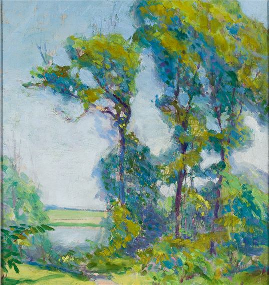 Frances Foy | Shaded Trees (1919) | MutualArt