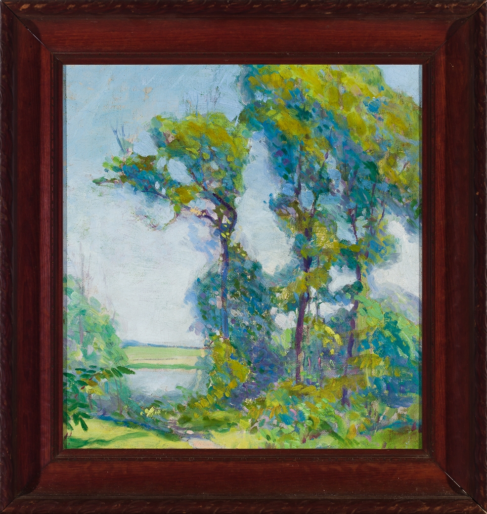 Frances Foy | Shaded Trees (1919) | MutualArt
