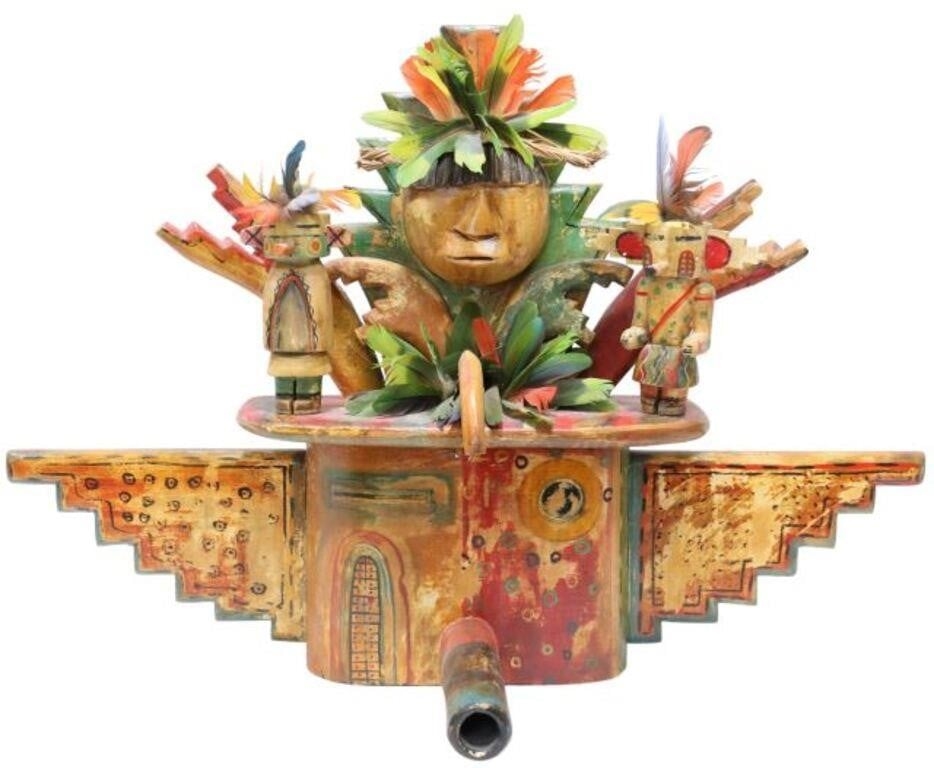 Gregory Lomayesva | Mask with Katsina | MutualArt