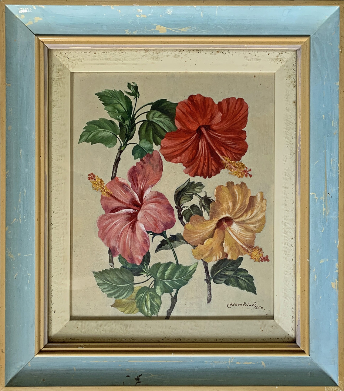 Adrian George Feint | Hibiscus | MutualArt