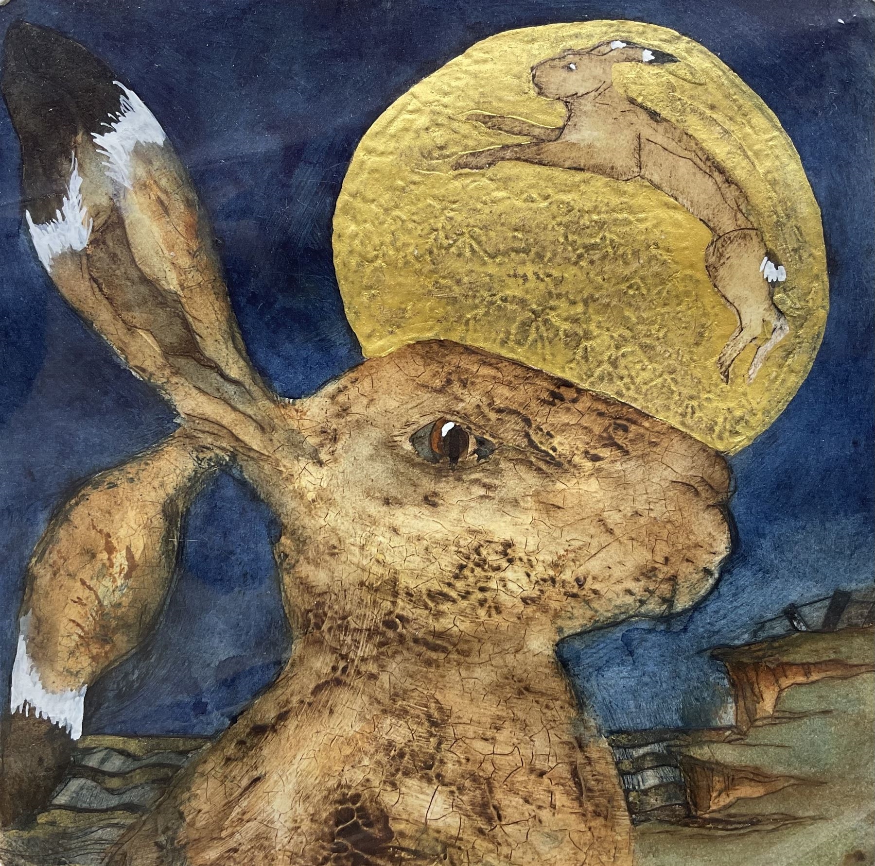 Mandy Walden | Watching Lunar Hare | MutualArt