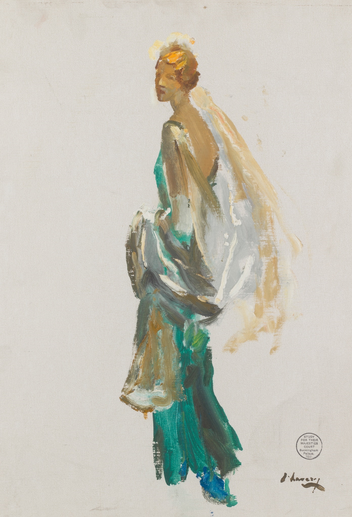 John Lavery | LADY VERONICA HORNBY (1931) | MutualArt