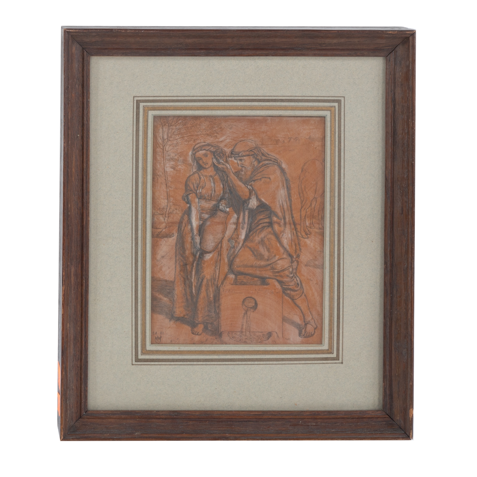 W. H. Hunt | Original wood engraving block | MutualArt