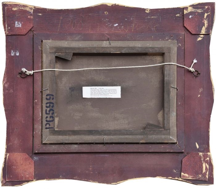 Alfred Provis | Woman with Bellows in a Kitchen | MutualArt