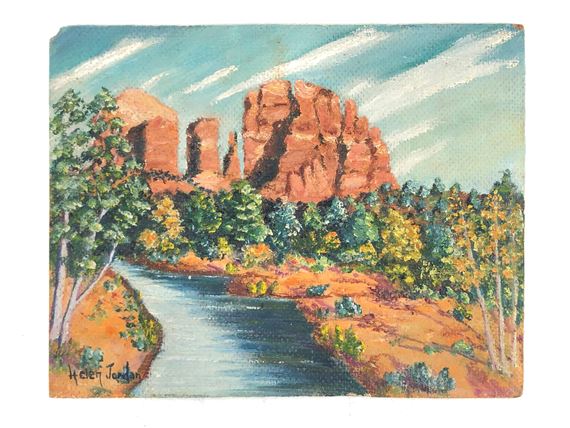 Helen Jordan | RED ROCKS OF SEDONA (1968) | MutualArt