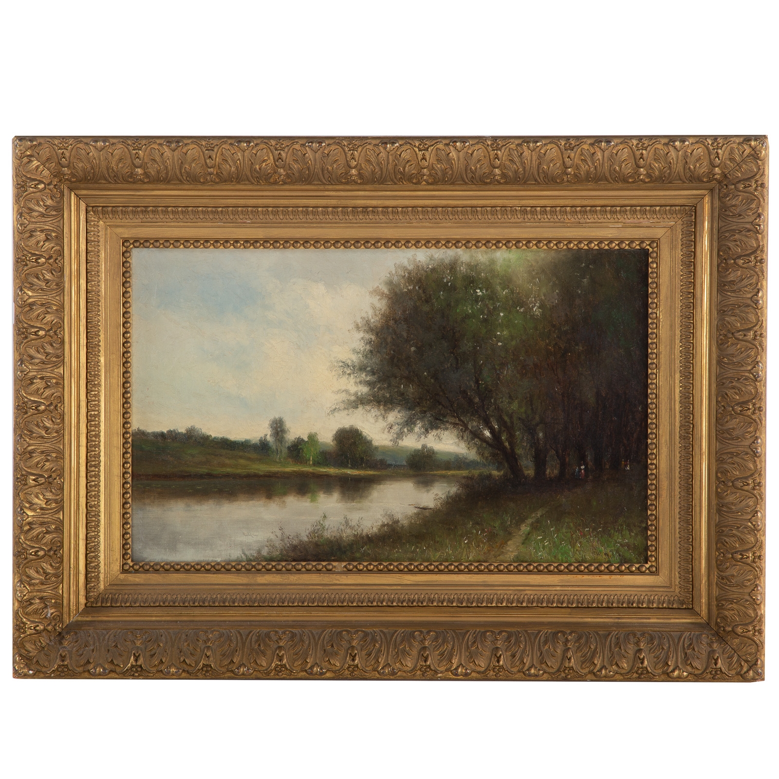 Wesley E. Webber | Impressionist River Landscape | MutualArt