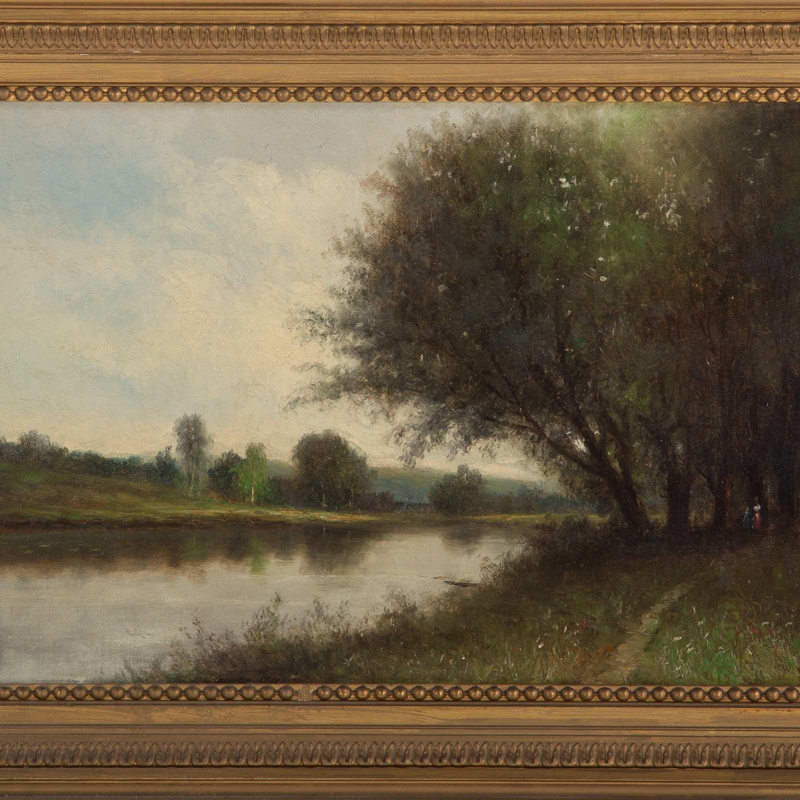 Wesley E. Webber | Impressionist River Landscape | MutualArt