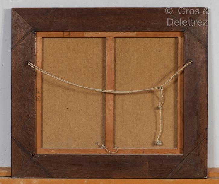 Endre Rozsda | Composition Oil on canvas. Trace of signature in the ...