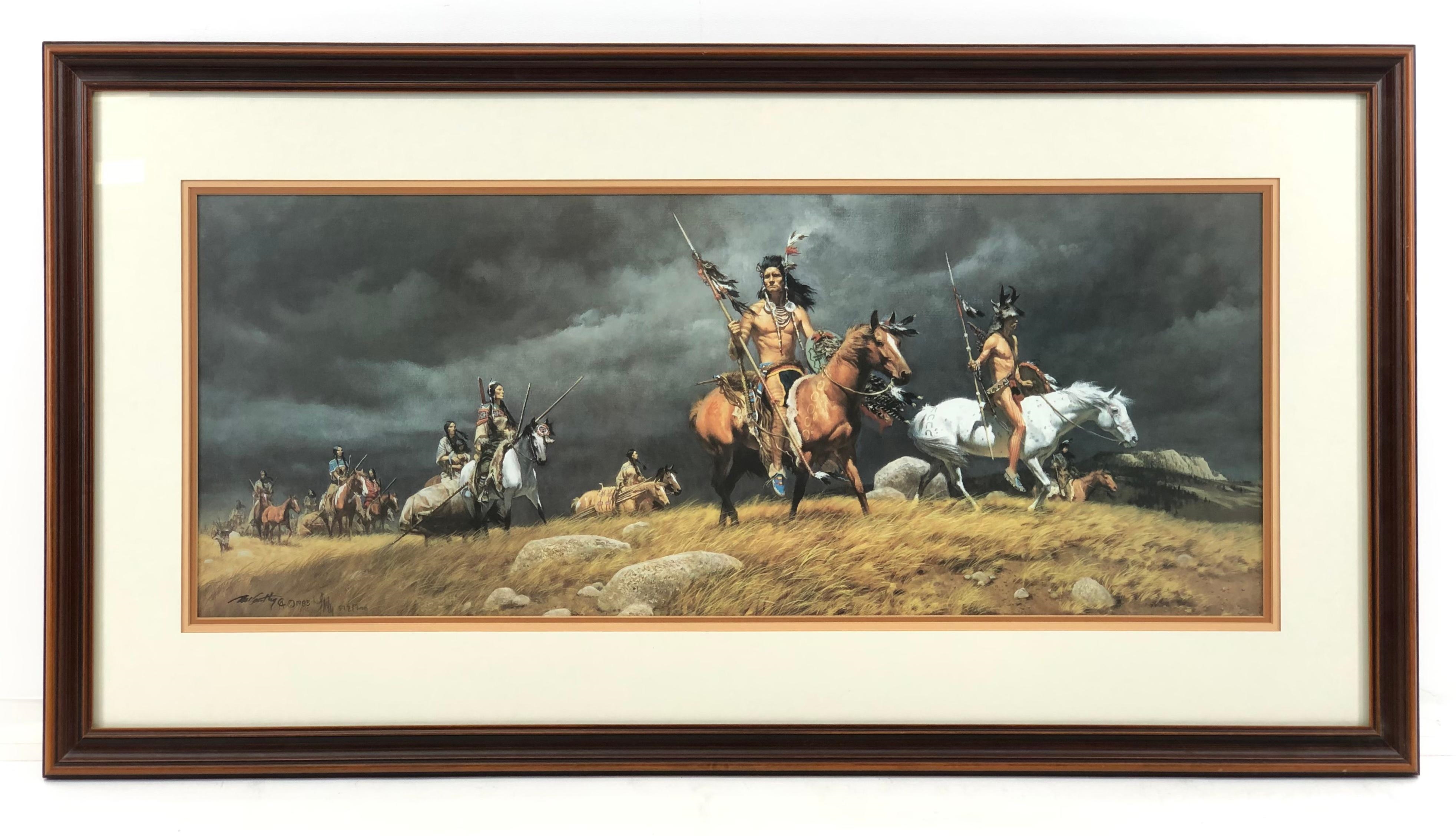 Frank McCarthy | Comanche War Trail (1985) | MutualArt